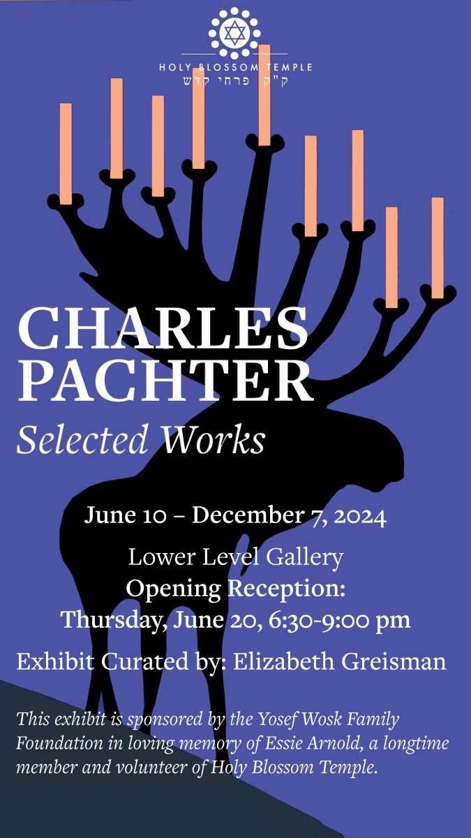 Charles Pachter (Selected Works) – Toronto 2024 | Elizabeth Greisman